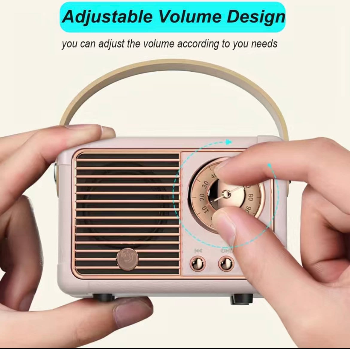 Mini Retro Radio Speaker - Etsy