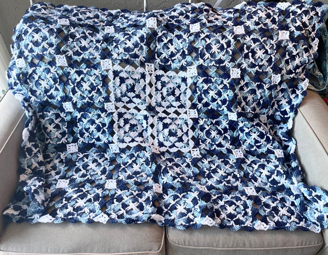 Starry Night Afghan - Etsy