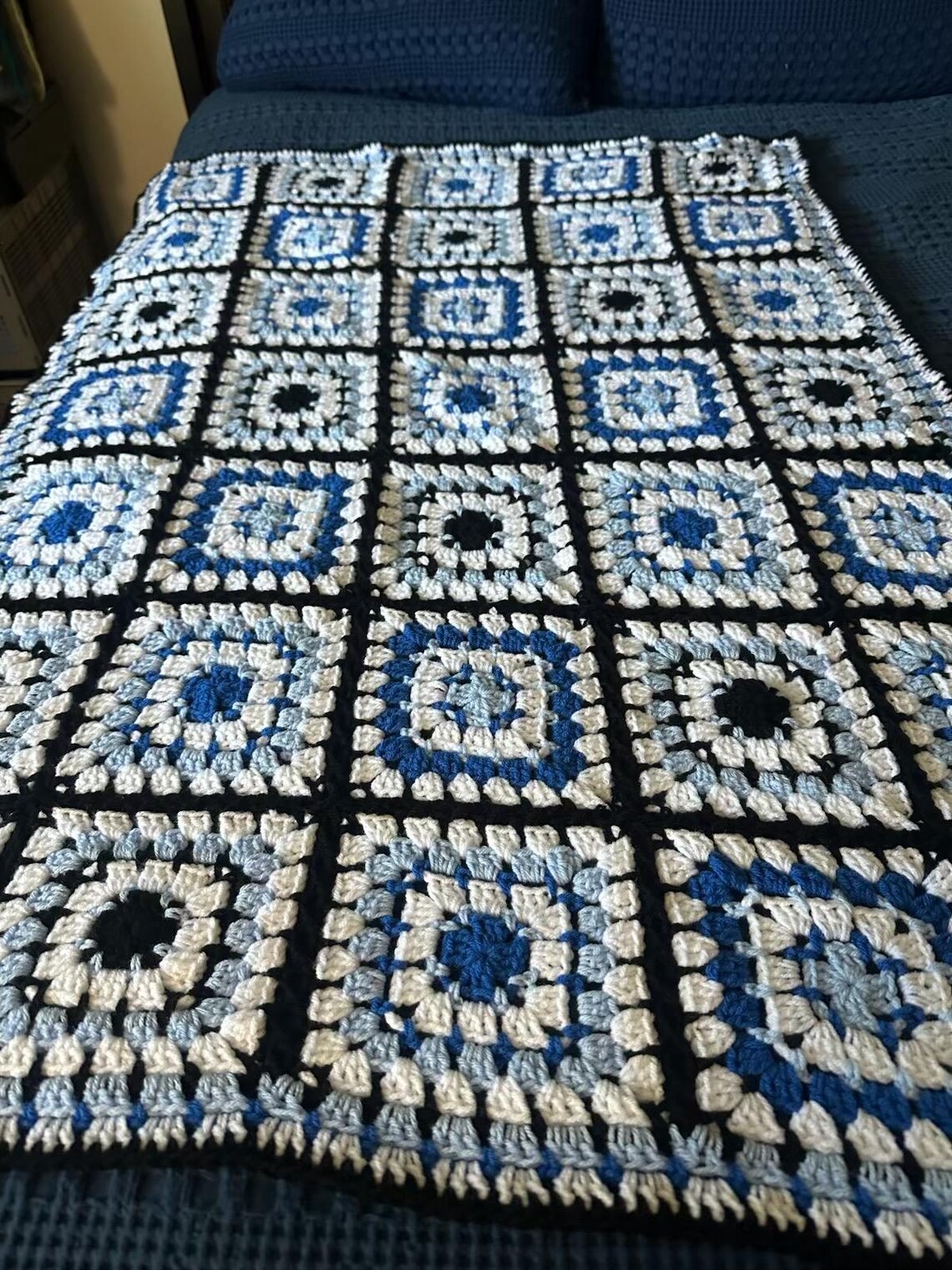 Starry Night Afghan - Etsy
