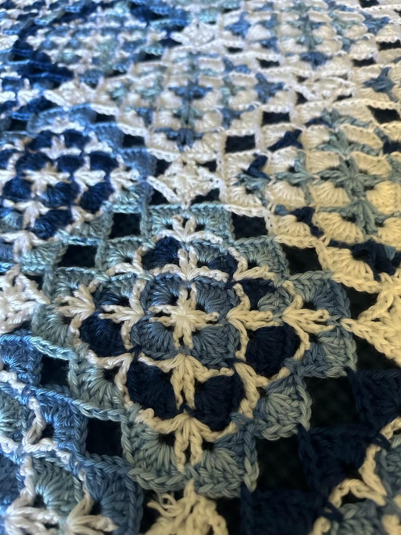 Starry Night Afghan - Etsy