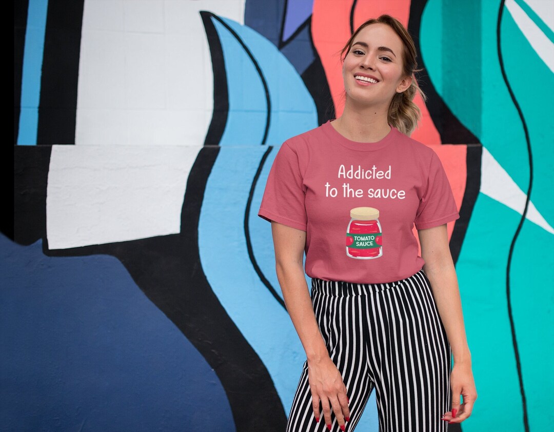 Tomato Sauce Addict Shirt, Funny Pasta Gift, Spaghetti Pasta Lovers - Etsy