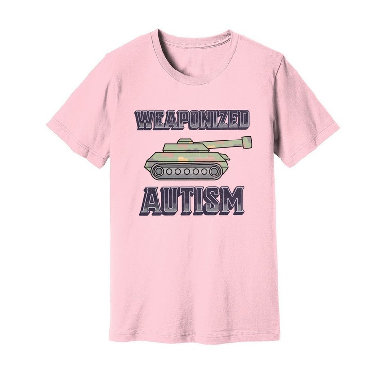 WEAPONIZED AUTISM Tank Shirt Funny Autist Shirt for Autistic Friend Gift, Sam Hyde Autist - Etsy