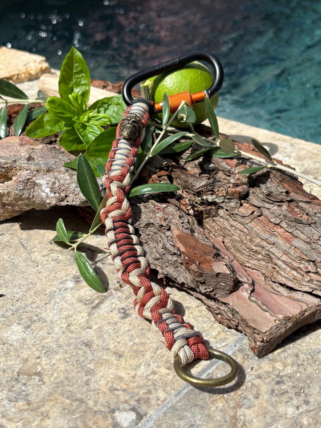 Paracord Key Ring Made in France - LÉGENDE Collection - Etsy