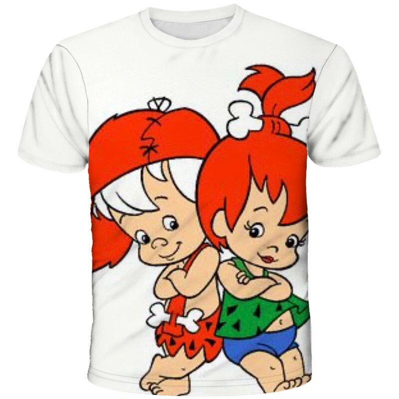 Flintstones Pebbles & Bam T Shirt - Etsy