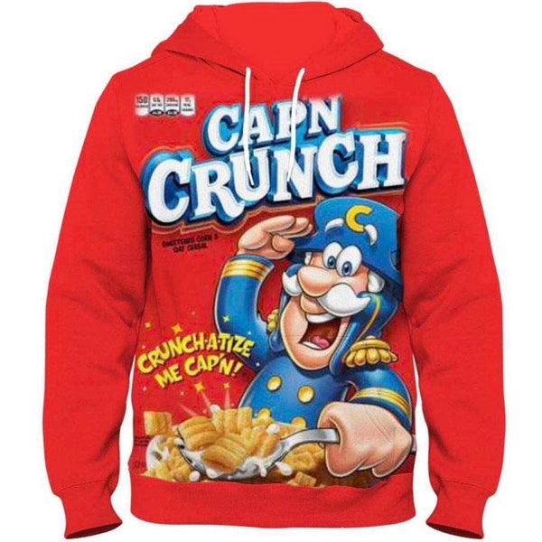 Captain Crunch Hoodies - Etsy