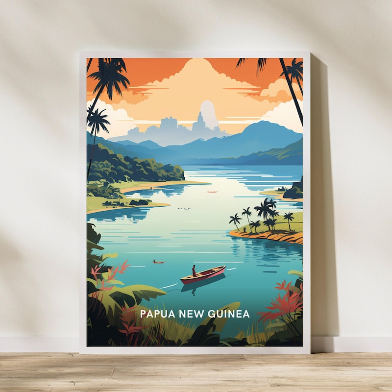 Papua New Guinea Art - Etsy