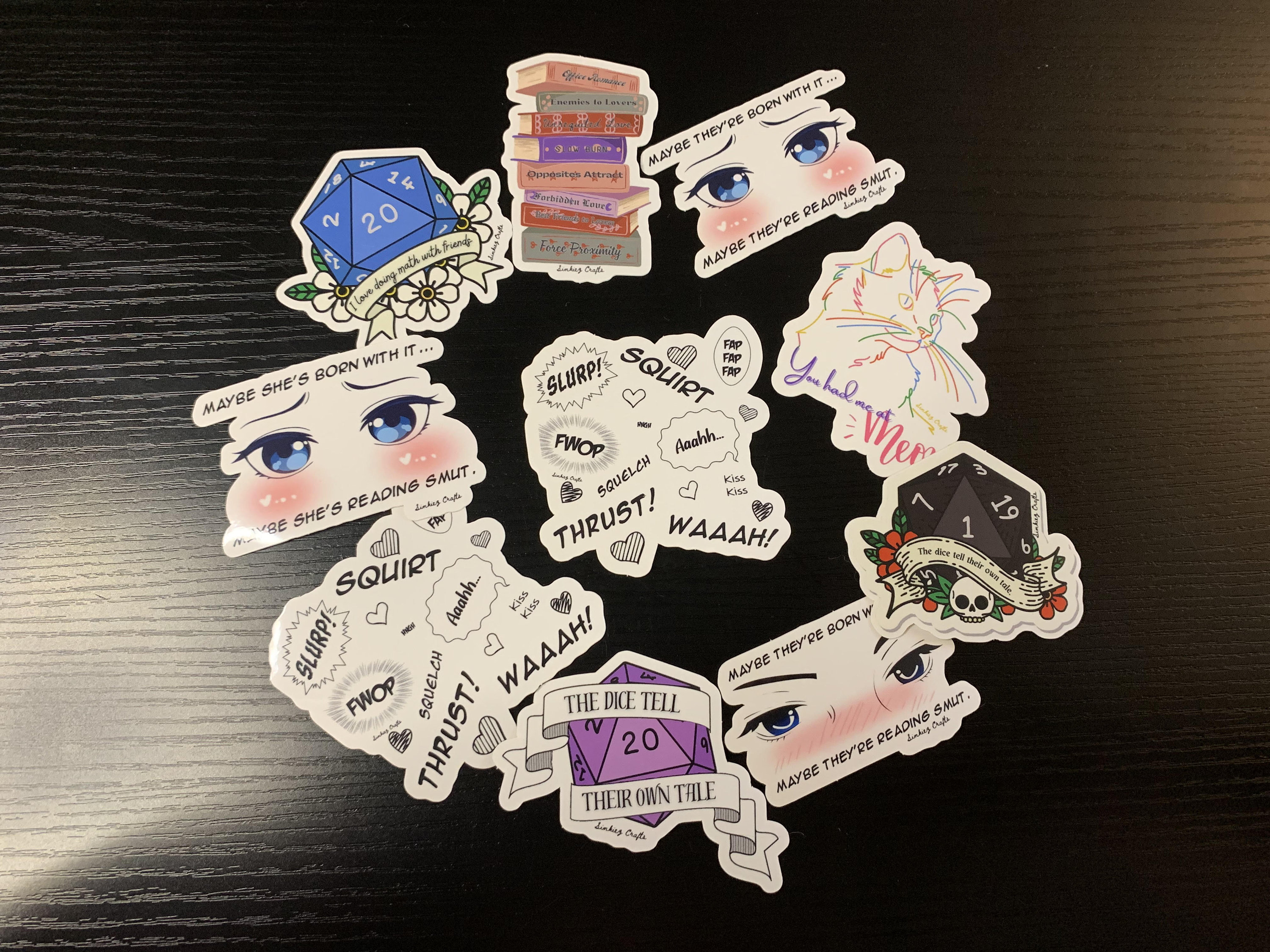 Manga BL Sound Effects Sticker - Etsy