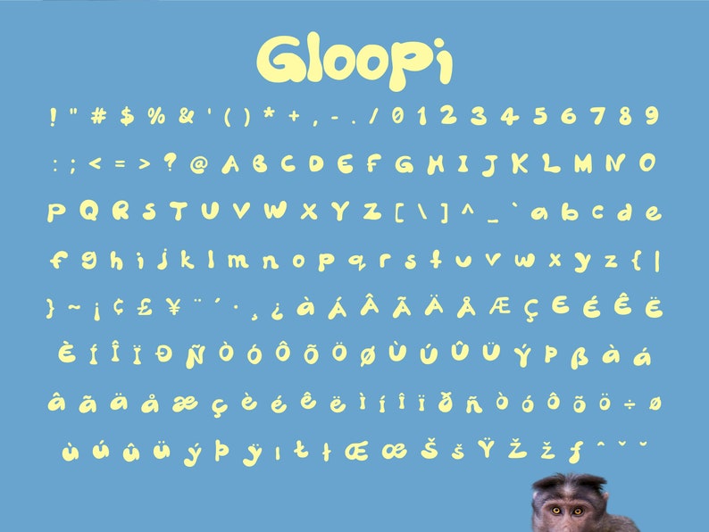 Gloopi Font Handwritten Font Calligraphy Fun Font Stylish Font Branding ...