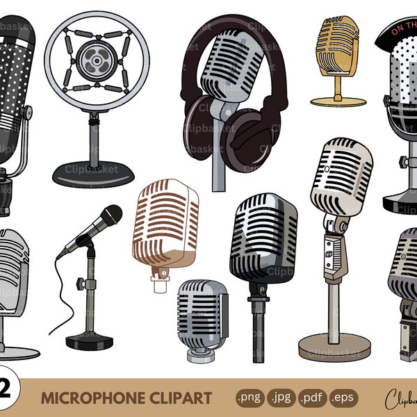 Microphone Art - Etsy