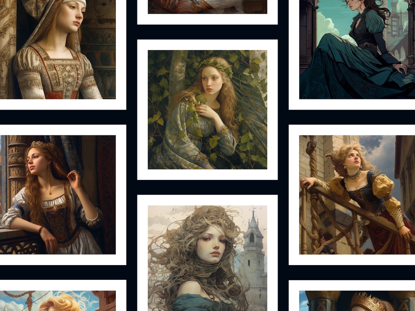 Midjourney AI Prompts - 100 Medieval Styles Prompts E-book - Etsy