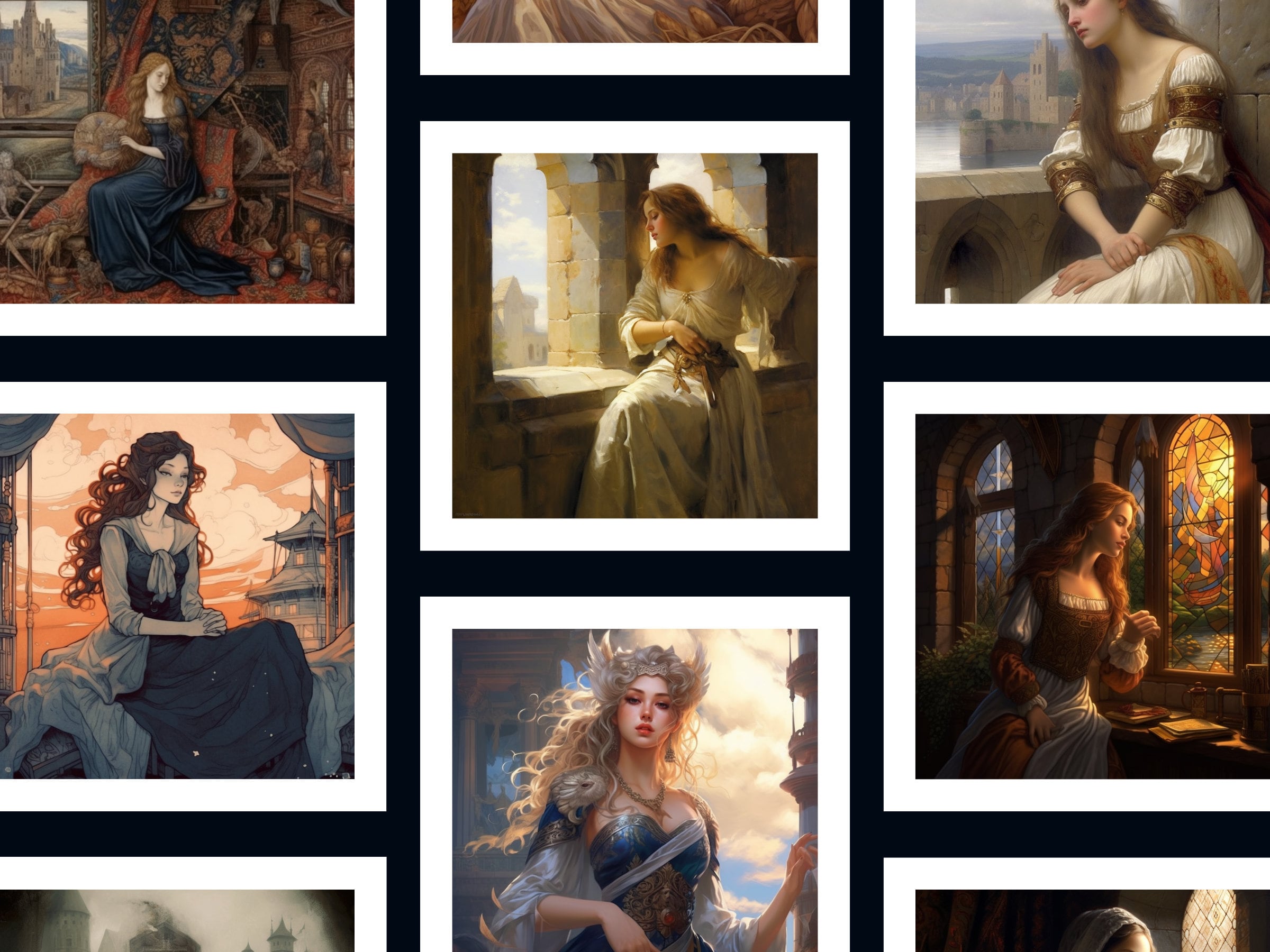 Midjourney AI Prompts - 100 Medieval Styles Prompts E-book - Etsy