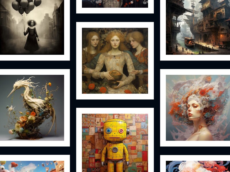 Midjourney AI Image Generation Prompts - 200 Artist's Styles Guide E ...