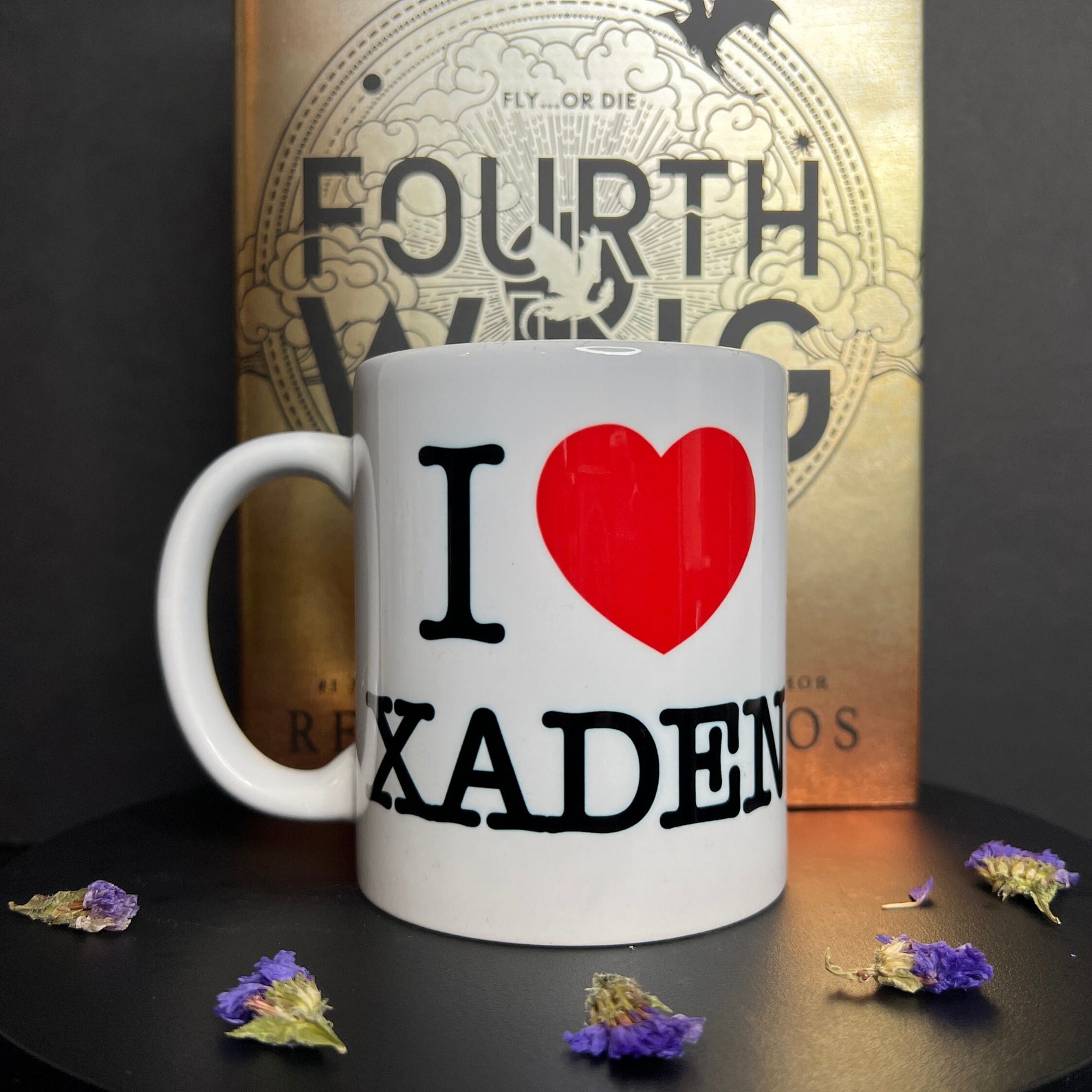I Love Xaden Riorson Coffee Mug Violet Sorrengail Violence Mug ...