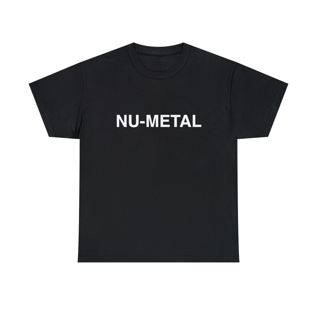 NU-METAL Shirt, Numetal Retro 90s, Limp Bizkit, Korn Fans Gift, Music ...