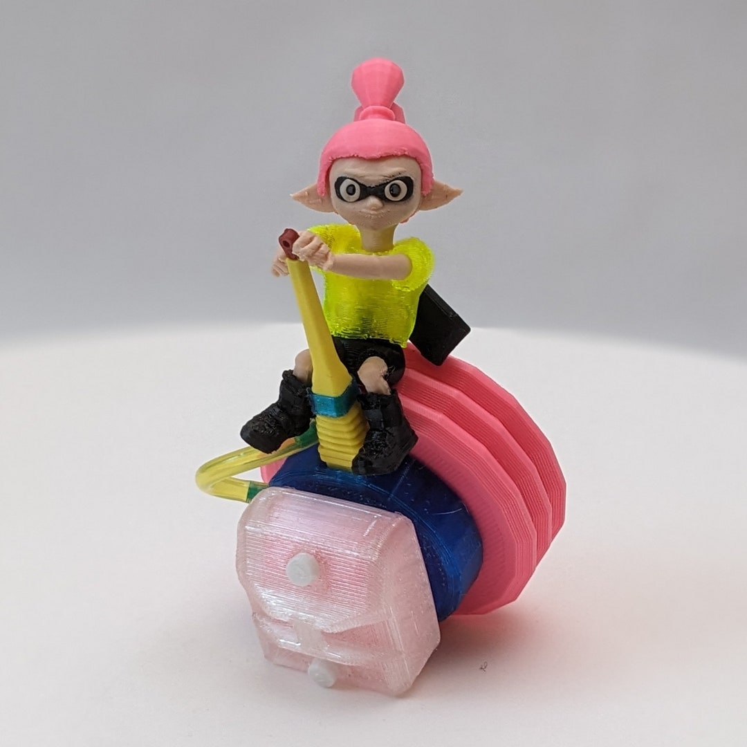 Splatoon Ultra Stamp, Special Weapon, 3D Printed in TPU and PLA Plastic ...