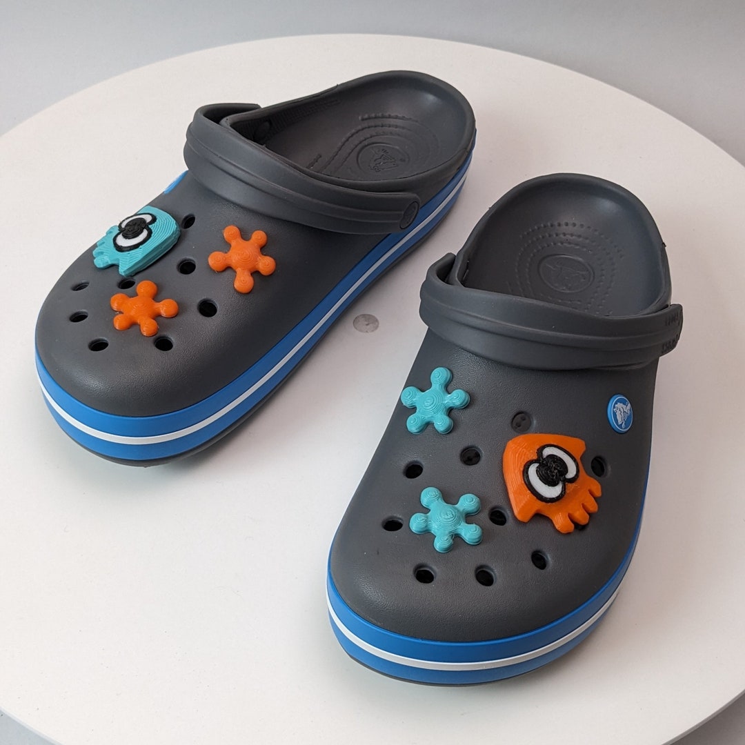 Splatoon Croc Charms Set - Etsy