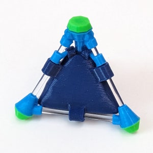 Splatoon Splat Bomb, 3D Printed in TPU and PLA Plastic With Acrylic ...