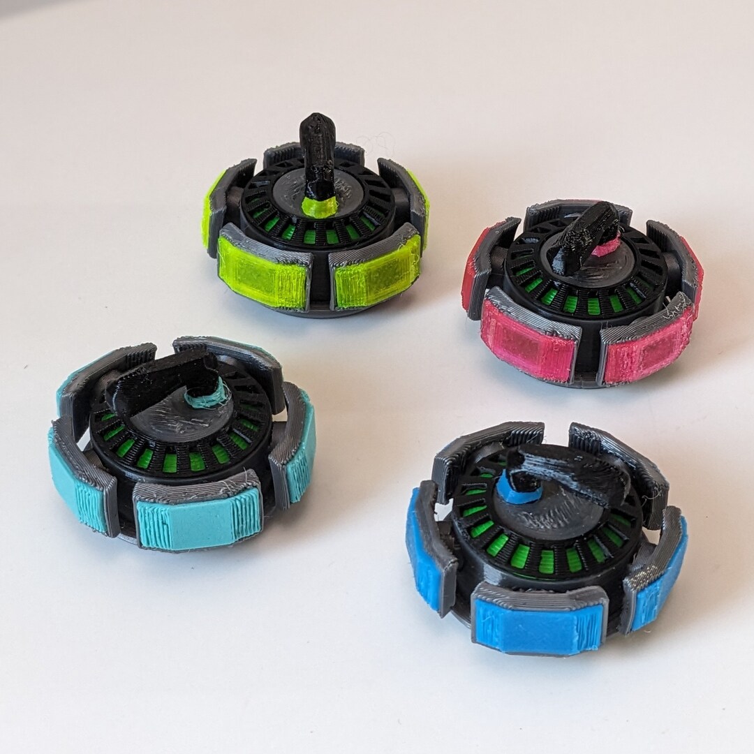 Splatoon Curling Bomb Smooth Sliding Action 3D Printed in - Etsy