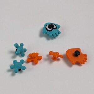 Splatoon Croc Charms Set - Etsy