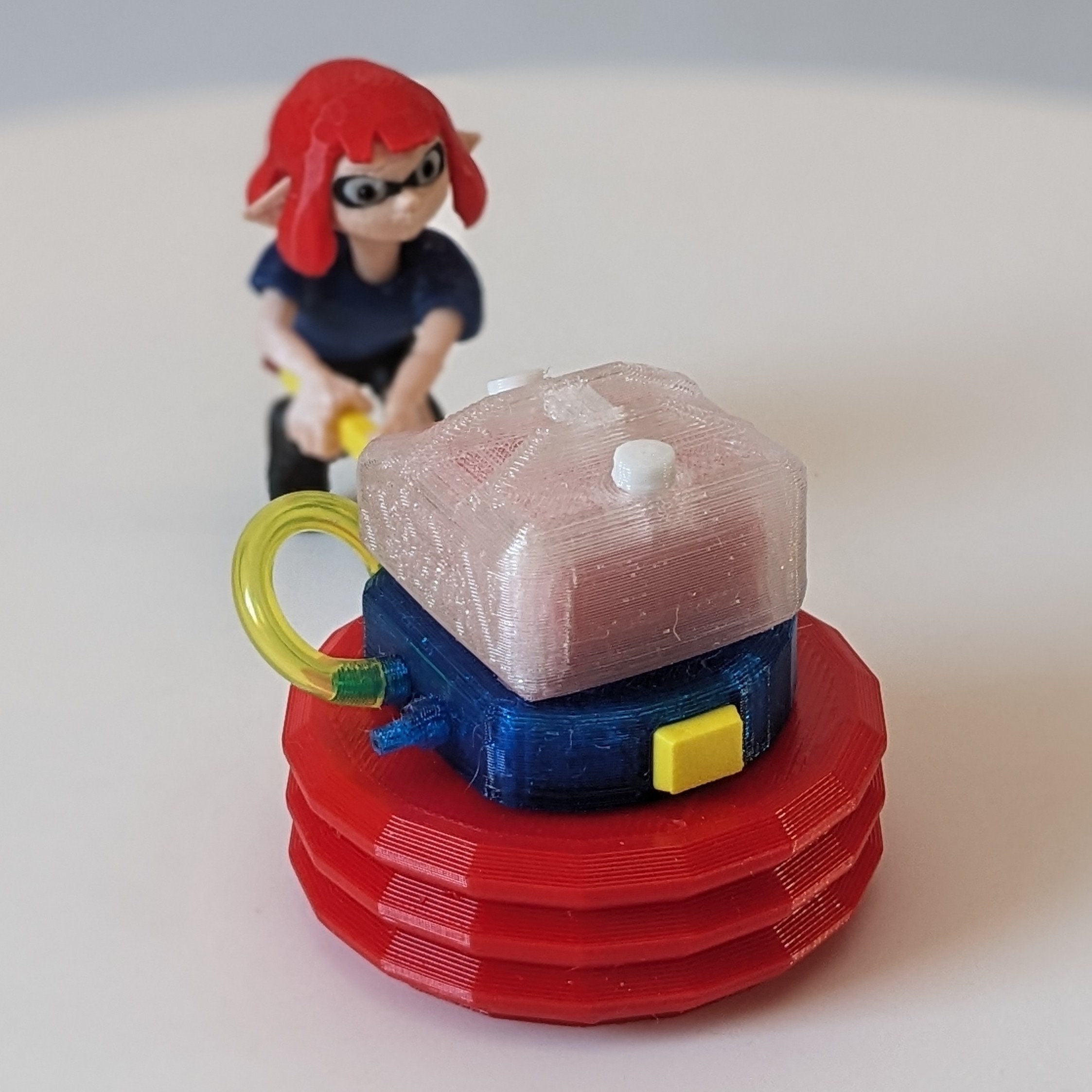 Splatoon Ultra Stamp, Special Weapon, 3D Printed in TPU and PLA Plastic ...