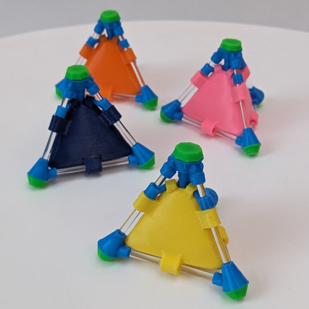 Splatoon Splat Bomb, 3D Printed in TPU and PLA Plastic With Acrylic ...