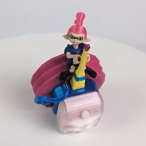 Big Splatoon Ultra Stamp, Special Weapon, 3D Printed in TPU and PLA ...