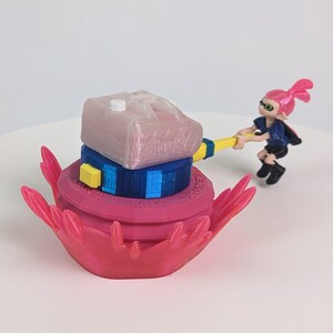Big Splatoon Ultra Stamp, Special Weapon, 3D Printed in TPU and PLA ...