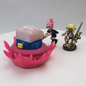 Big Splatoon Ultra Stamp, Special Weapon, 3D Printed in TPU and PLA ...