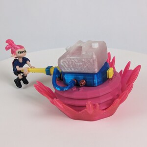 Big Splatoon Ultra Stamp, Special Weapon, 3D Printed in TPU and PLA ...