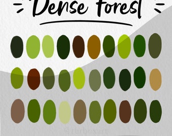 Dreamy Mix Procreate Palette, 30 HEX Color Codes, Instant Digital ...