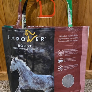 Feed Bag Tote multiple Reusable Bag Styles - Etsy
