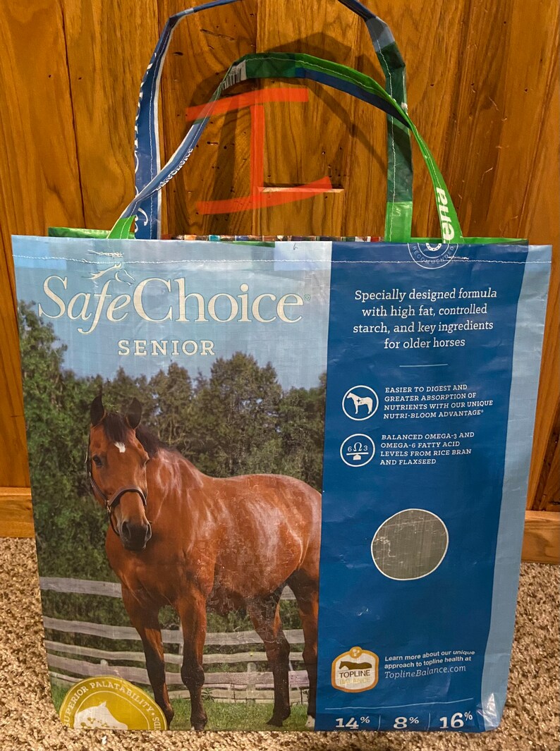 Feed Bag Tote multiple Reusable Bag Styles - Etsy