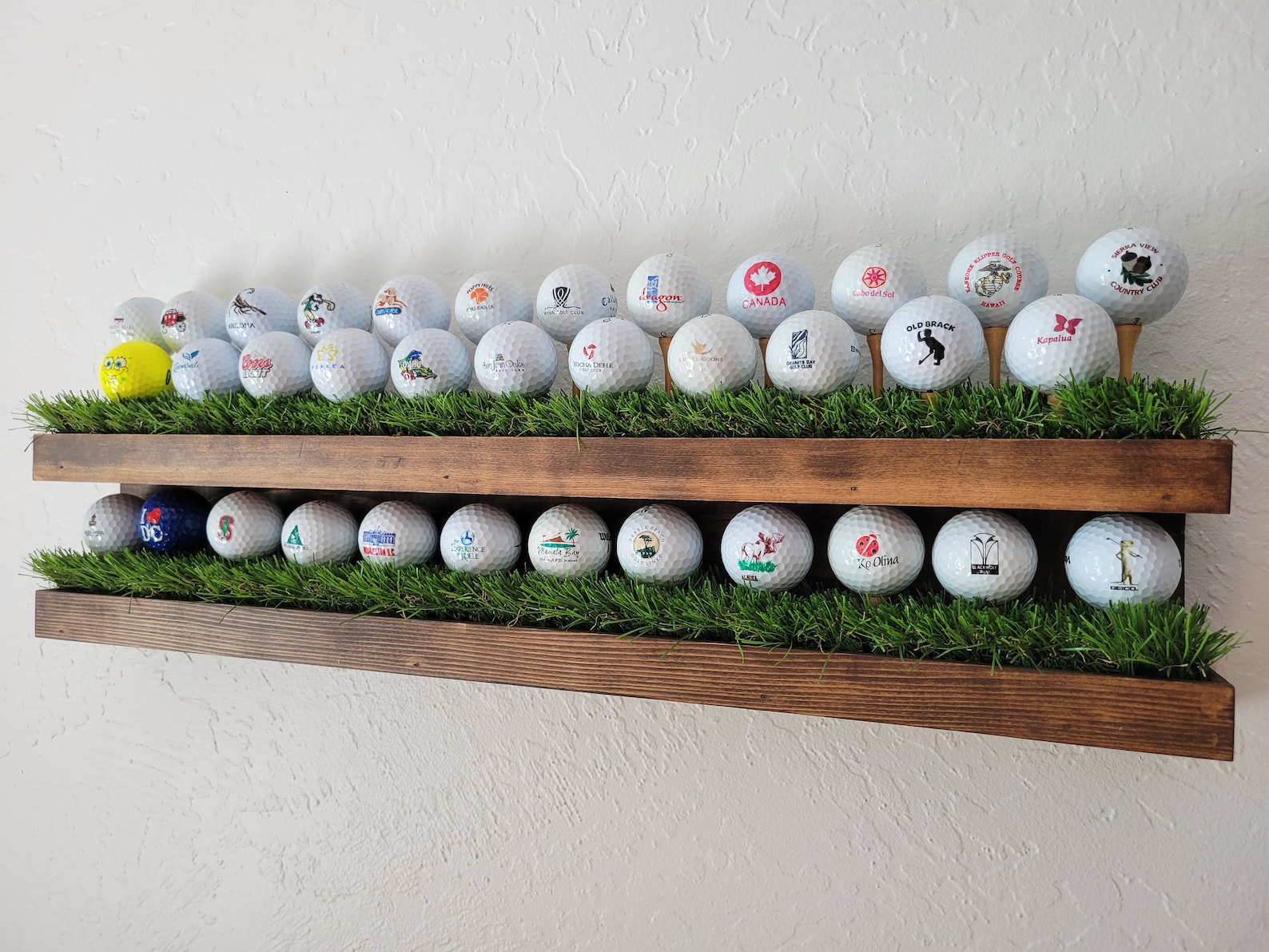 Golf Ball Display Shelf - Etsy