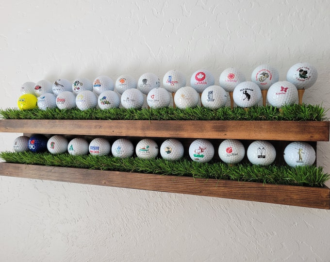 Golf Ball Display Shelf - Etsy