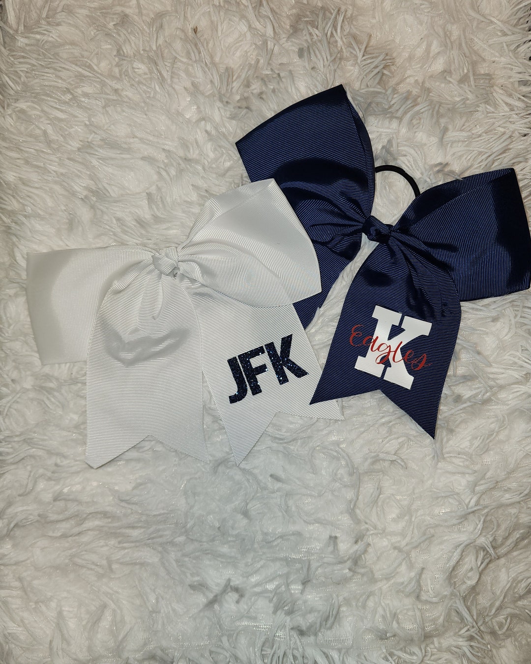 Custom School Hair Bows, Custom Team Hair Bows, Custom Cheer Bows - Etsy