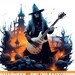 Halloween Wizard Png Rock Png Wizard Playing Guitar Png Halloween ...