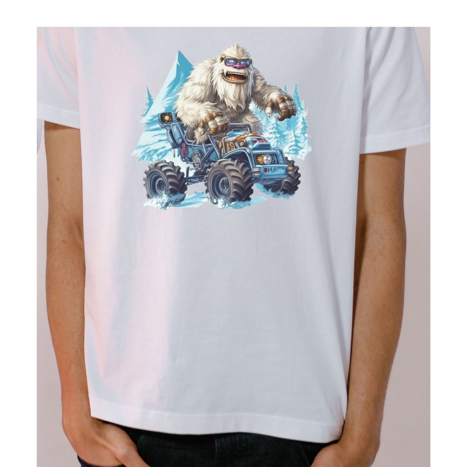 Yeti Png Monsters and Monster Trucks Png Funny Yeti Png Halloween Png ...