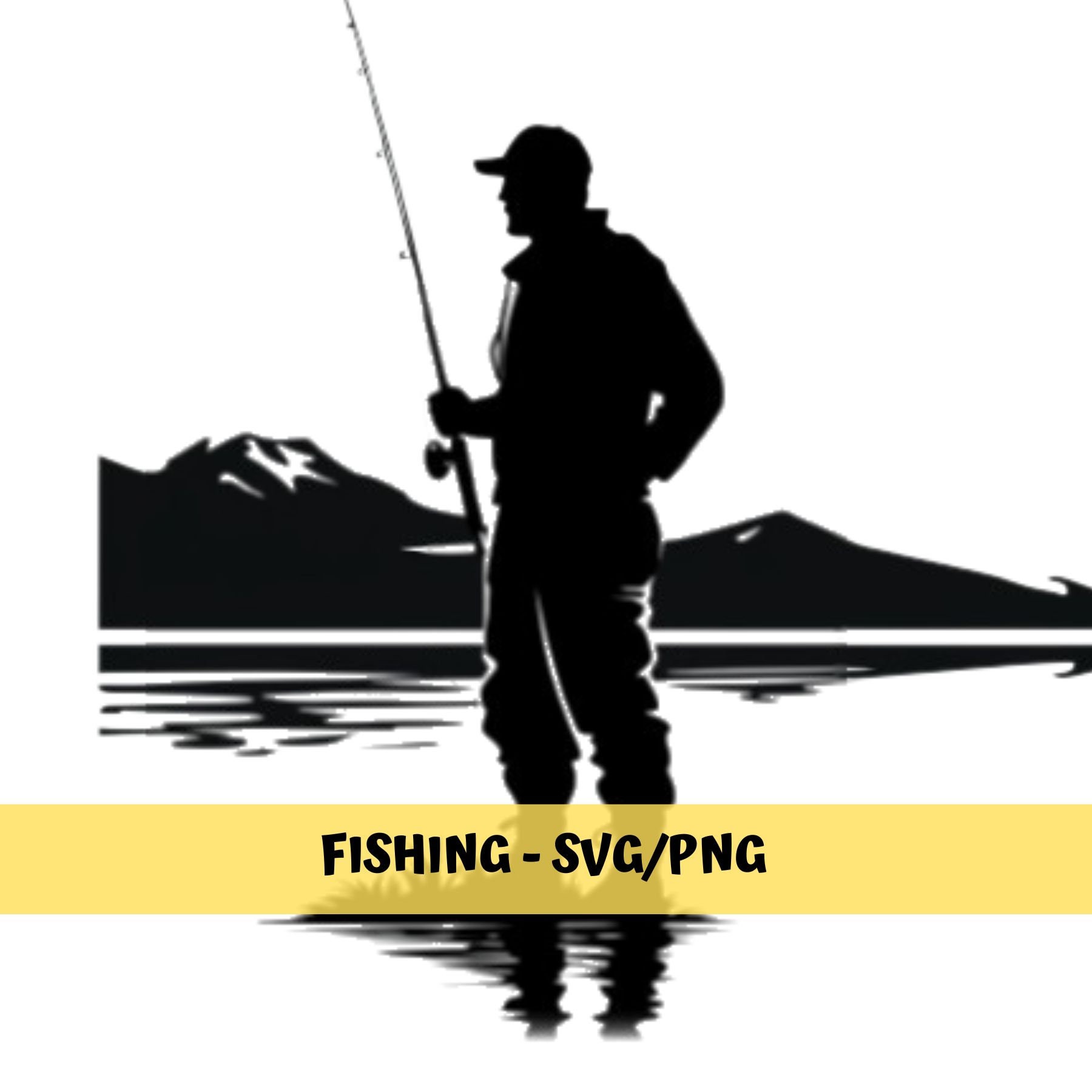 Fishing Svg Fisher Svg Fish Png Fish Svg Fishing Png Fishing - Etsy ...