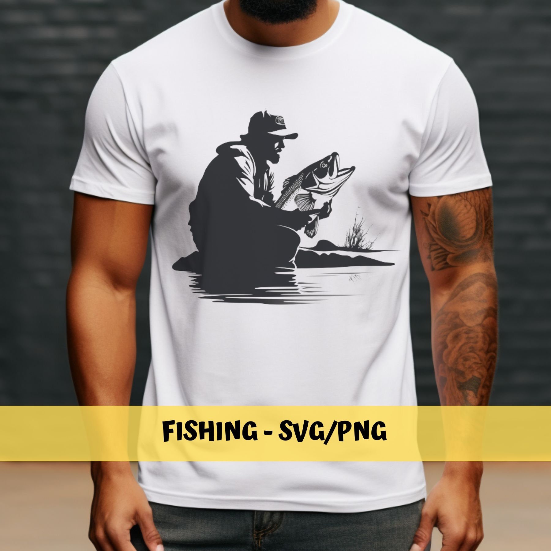 Fishing Svg Fisher Svg Fish Png Fish Svg Fishing Png Fishing - Etsy
