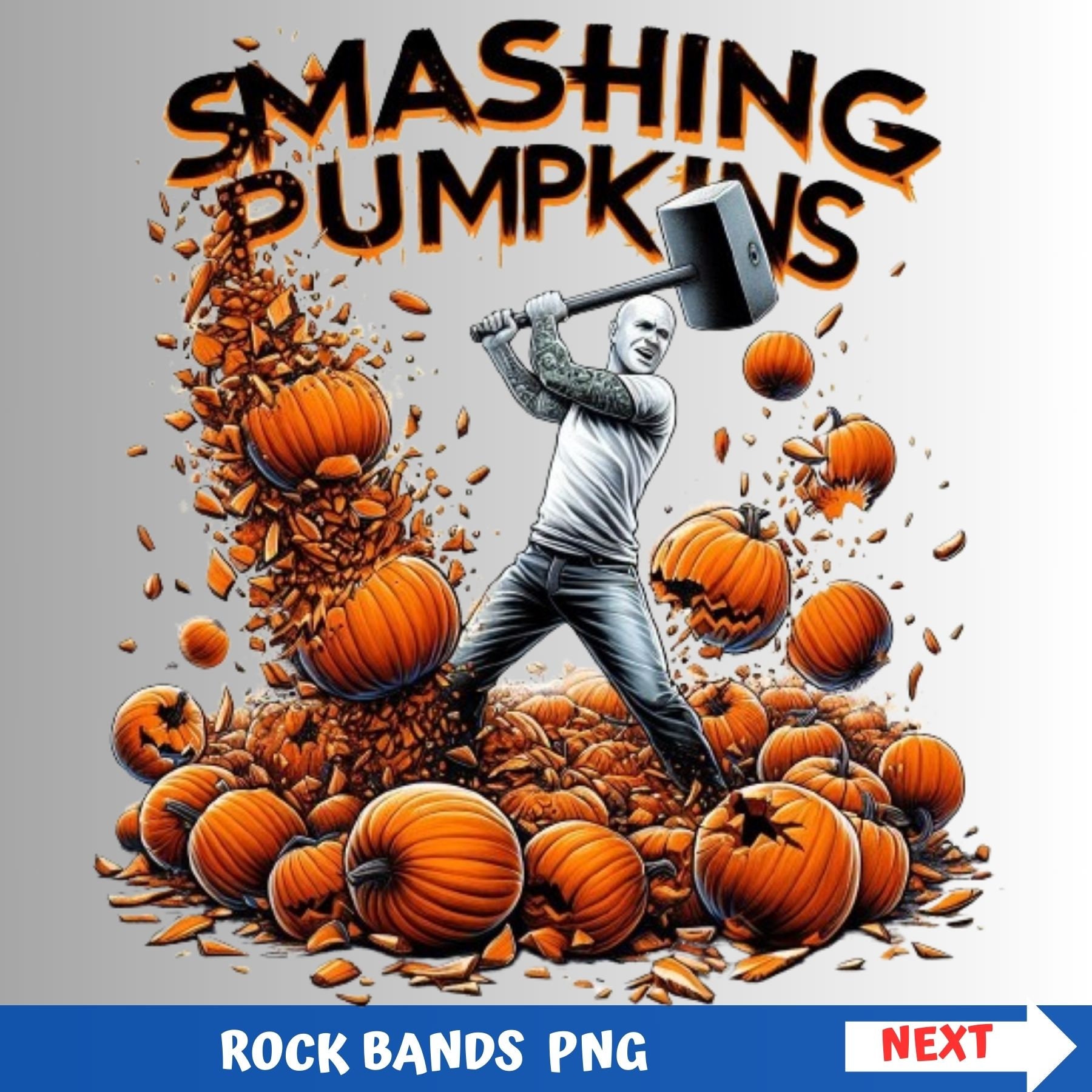 Smashing Pumpkins Shirt Png Rock Band Sublimation Designs Png Rock ...