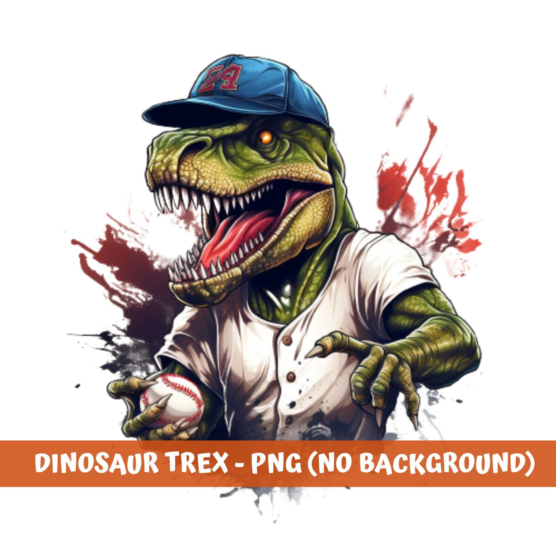 Dinosaur Png Bundle Trex Png Baseball Bundle Baseball Png - Etsy