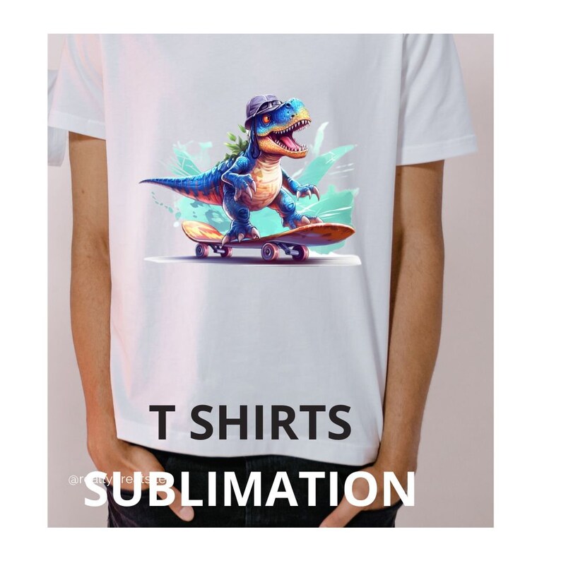 T-rex Sports Dinosaur Sublimation Skateboard PNG Monster Ball Skate Png ...