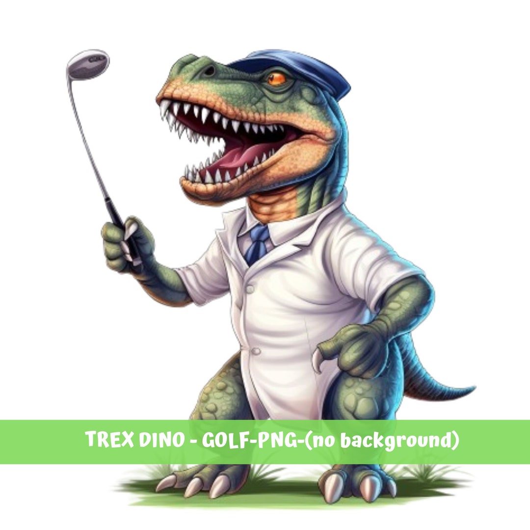 Funny Dinosaur Png Funny Golf Bundle Trex Png Funny Golf Png Golf Shirt ...