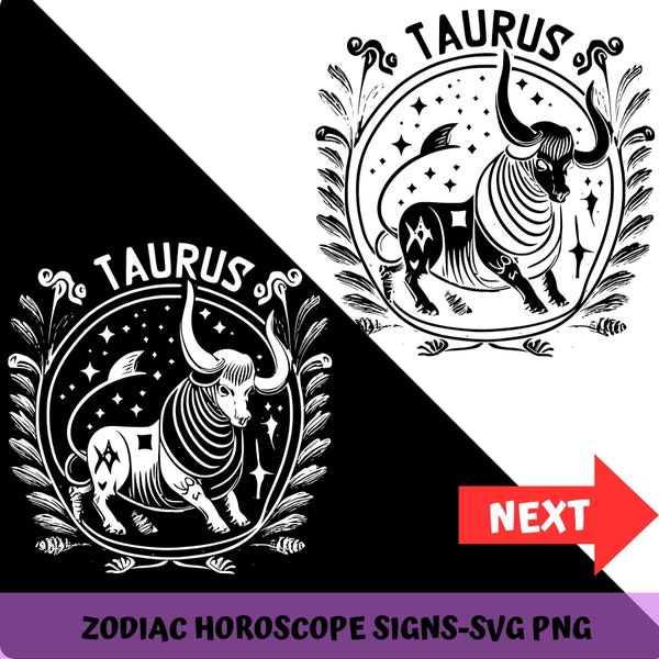 Taurus Svg - Etsy