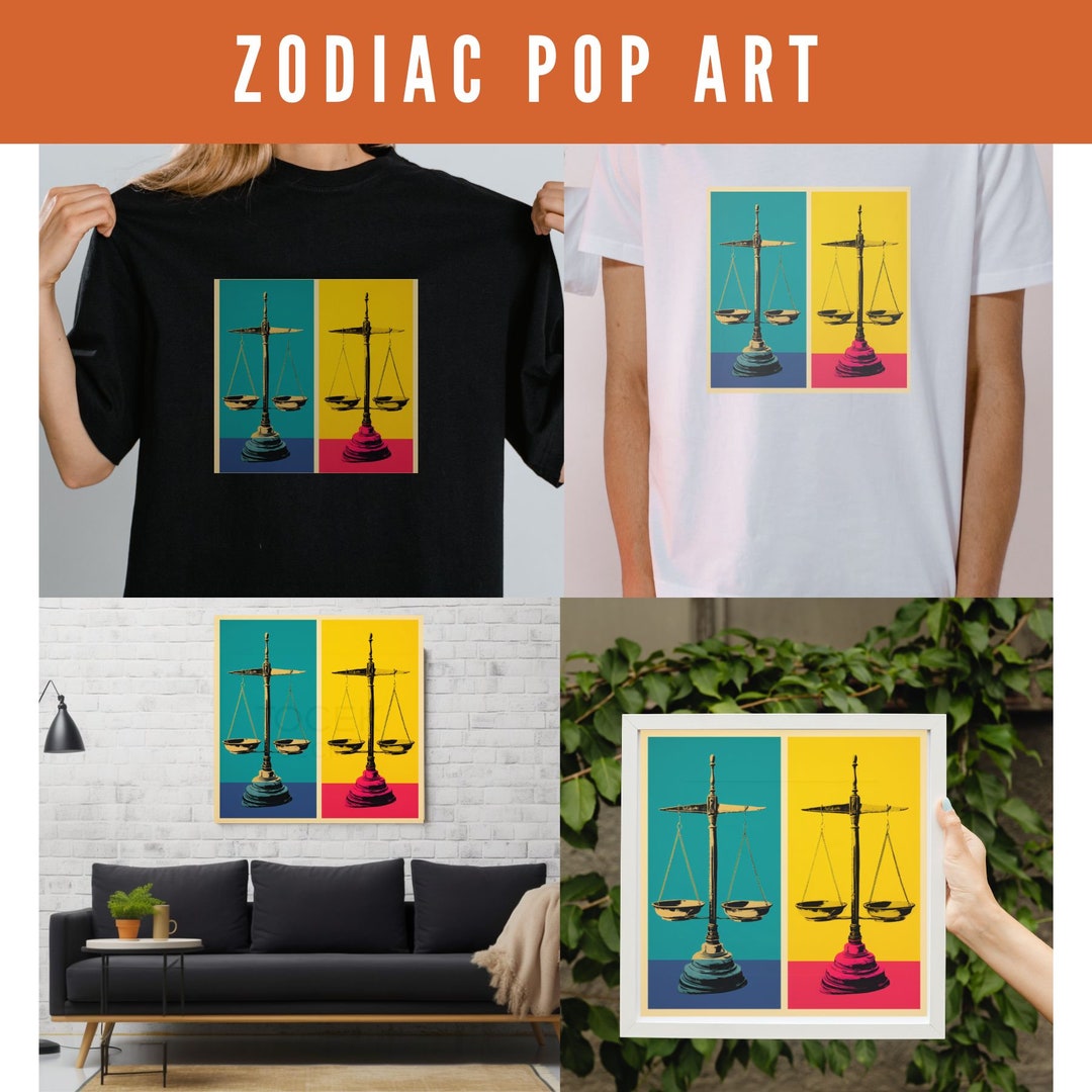 Libra Png Zodiac Png Astrology Sign Png Horoscope Png Popart Wallart ...