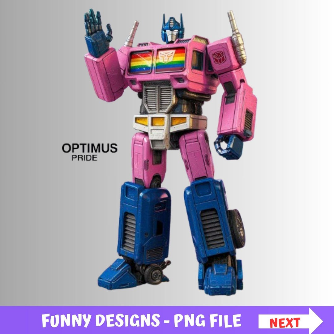 Funny Optimus Png Shirt Retro Cartoon Prime Png Movie Retro Cartoon Gay ...