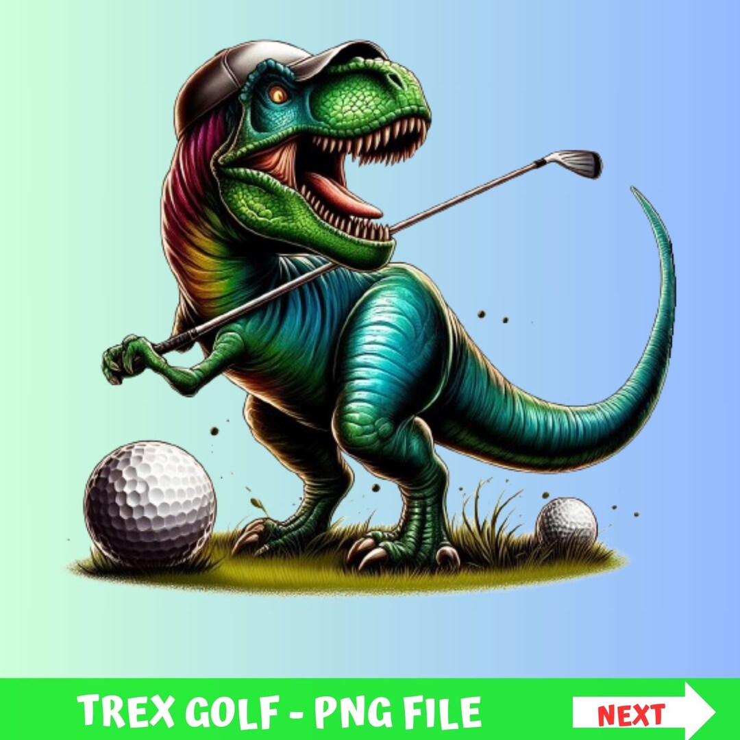 Funny Dinosaur Png Funny Golf Bundle Trex Png Funny Golf Png Golf Shirt ...