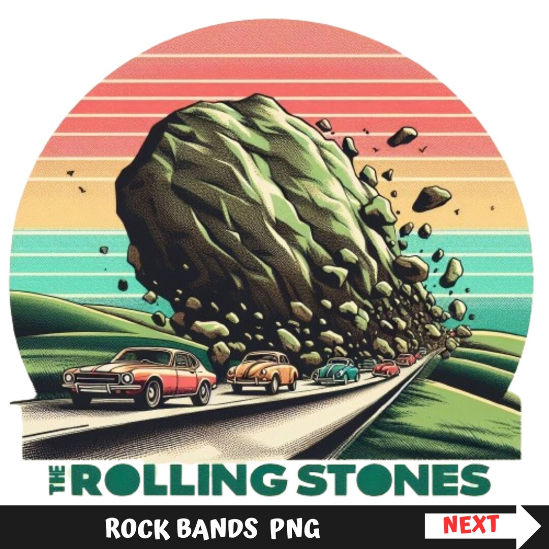 Rolling Stones Shirt Png Rock Band Sublimation Designs Png Rolling ...