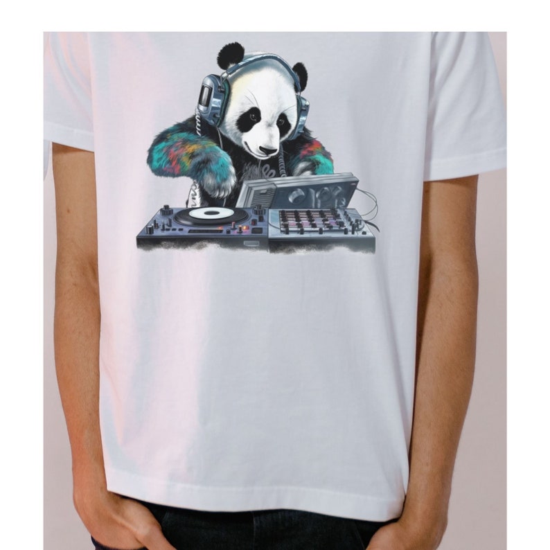 DJ Png Panda Png Bear Png Funny Png Funny Dj Music Png Dj Gift DJ Shirt ...