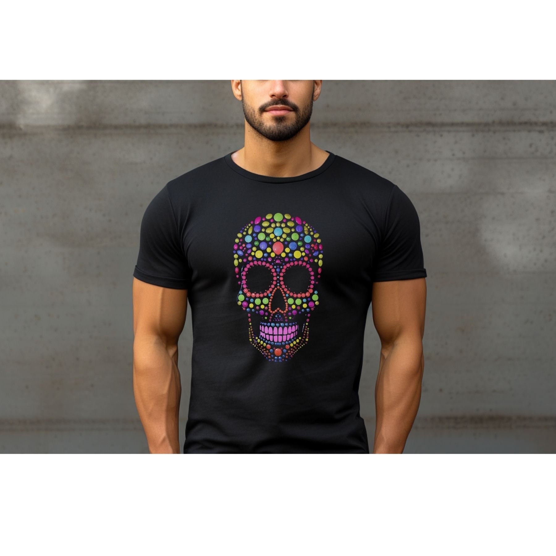 Colorful Skull Png Day of the Dead Png Sugar Skull Png Catrina - Etsy
